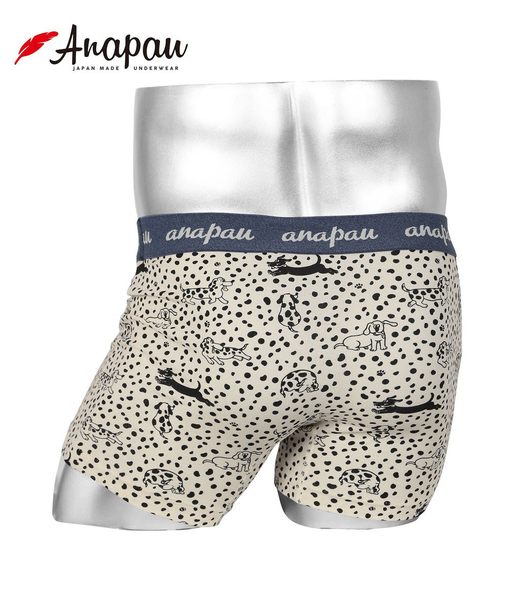 アナパウ Anapau ドギーズドット メンズボクサーパンツ 【メール便】 ｜下着 おしゃれ 人気 クリスマス プレゼント 彼氏 – TOPFLOOR