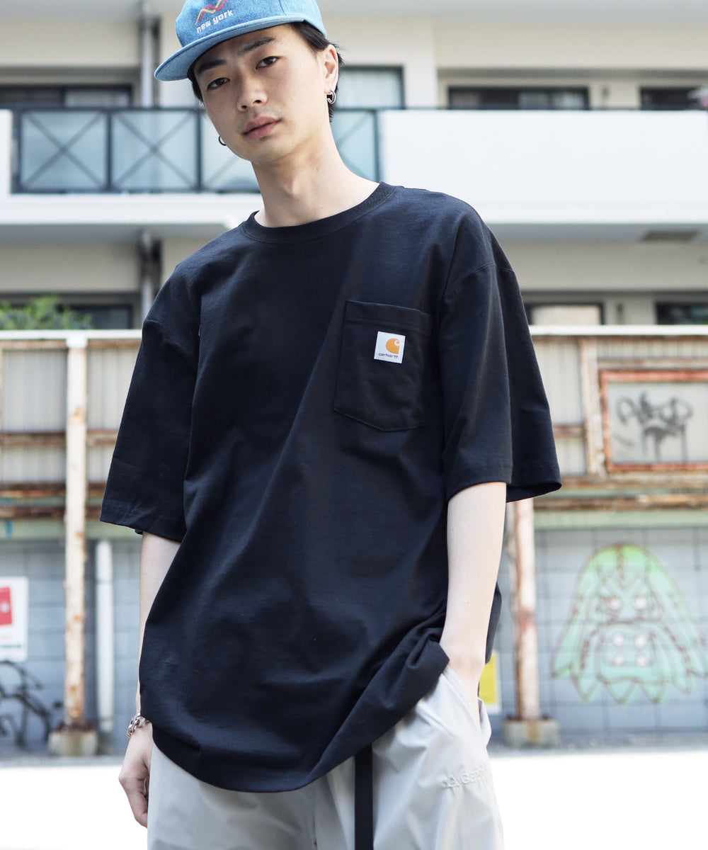 Carhartt / カーハート ポケット付き 半袖 クルーネック Tシャツ CTK87 – TOPFLOOR