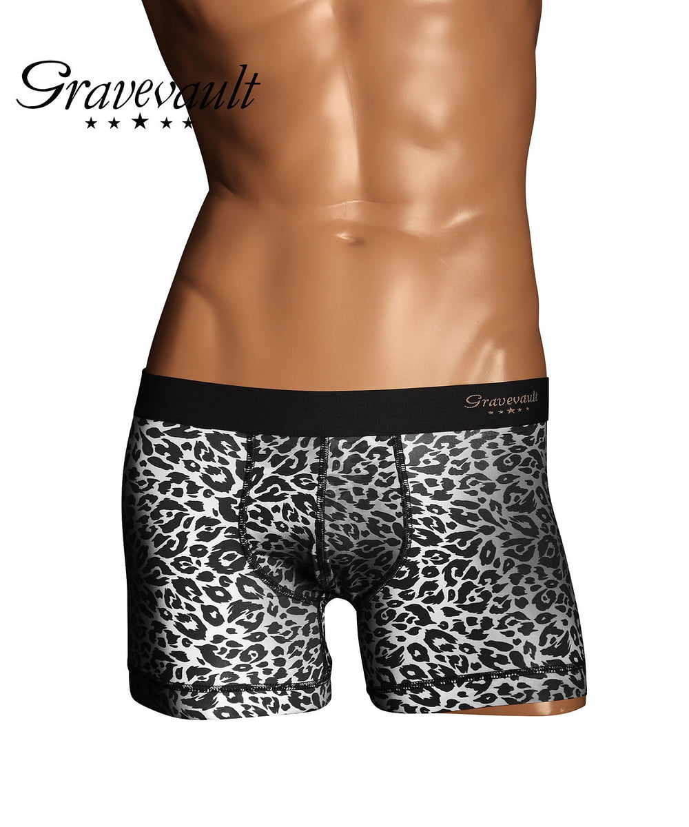 グレイブボールト Gravevault NEO LEOPARD メンズ ショート ボクサーパンツ 【メール便】 – TOPFLOOR